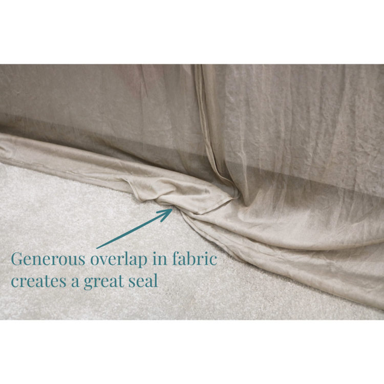 BlocSilver™ Anti EMF Box bed canopy - EMF Protection USA