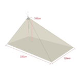 BlocSilver® Faraday Tent - Radiation Proof Tent