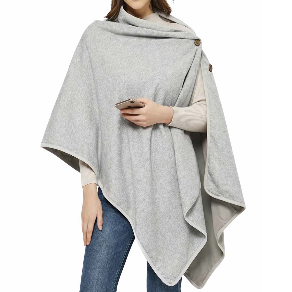EMF Protection Organic Cotton Poncho Blanket - EMF Protection USA