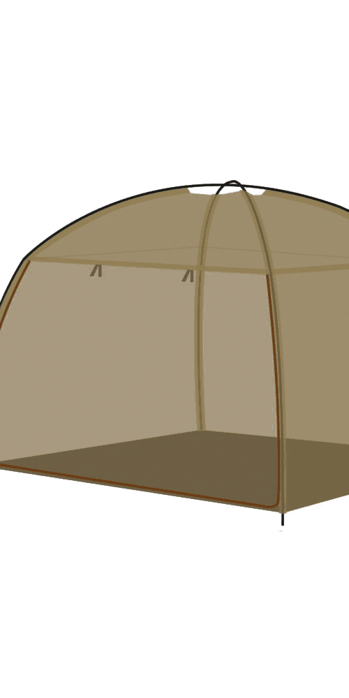 BLOCSILVER EASY TO ASSEMBLE TENT – EMF Protection